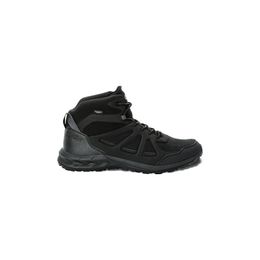 Jack Wolfskin Herren Wanderschuh "WOODLAND 2 TEXAPORE MID M", Gr. 6, schwarz, Hauptmaterial: Synthetic ; ;Second Material: Textile; Futter: Texapore