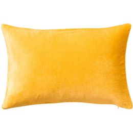 Kissenh&uuml;lle HEINE HOME, B:50cm L:30cm, gelb, Baumwolle, 100% Baumwolle, Kissenbez&uuml;ge