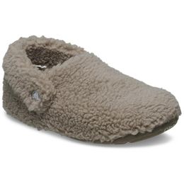 Crocs Kinder Hausschuh "Kids' Classic Cozzzy Slipper", Gr. 36, braun, Croslite , Textil, Schuhe, Pantoffel, Clog mit Filzwolle