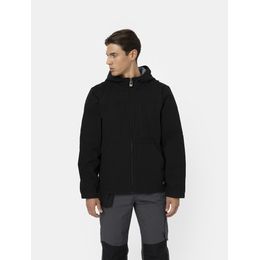 Dickies Herren Arbeitsjacke "Dickies Workwear Jacken SHERPA LINED HOODED DUCK JACKET", schwarz, Gr. XXL, Obermaterial: 100% Baumwolle, Jacken