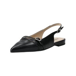 Nero Giardini Damen Slingpumps "Nero Giardini Pumps Leder", Gr. 37, schwarz, Leder, Schuhe