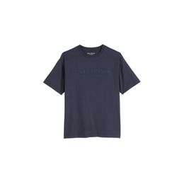 Marc O'Polo MARC O'POLO Jungen T-Shirt "aus reiner Bio-Baumwolle", blau, Basic, Gr. 152, unifarben, Obermaterial: 100% Baumwolle, Shirts