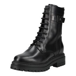Nero Giardini Damen Schnürstiefelette "Nero Giardini Stiefelette Leder", Gr. 40, schwarz, Leder, Schuhe