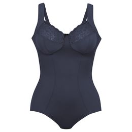 Anita Damen Miederbody "Entlastungs Korselett Havanna", Gr. 80, blau, Obermaterial: 75% Polyamid PA. 25% Elasthan EL., Bodys