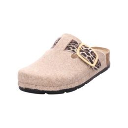 Rohde Damen Hausschuh "Rohde Hausschuhe Filz", Gr. 37, beige, Filz, Schuhe