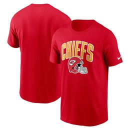 T-Shirt Nike "Nike T-Shirt Kansas City Chiefs Nike Essential Team", Jungen, Gr. L, rot, 100% Baumwolle, Shirts T-Shirt