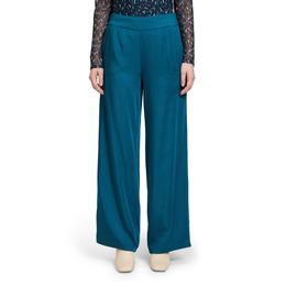 Betty Barclay Damen Marlene-Hose "Damen Marlene-Hose unifarben", blau, Gr. 44, Obermaterial: 52% Polyester, 48% Viskose., Hosen, Material