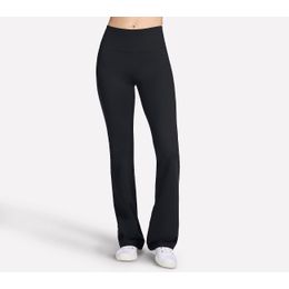 Skechers Damen Funktionshose "GOFLEX SLIM PANT", schwarz, Gr. M, Obermaterial: 79% Polyester, 21% Elasthan, Hosen, mit aufgesetzten Ges&auml;&szlig;taschen, aus