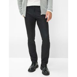 Brax Herren 5-Pocket-Hose "Style CHUCK", grau, Gr. 44, 68% Polyester, 26% Viskose, 6% Elasthan, Hosen