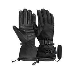 Reusch Damen Skihandschuhe "Hope R-TEX XT", schwarz, Gr. 7,5, mehrfarbig, 80% Polyester, 20% Rindsleder, Handschuhe, mit wasserdichter,