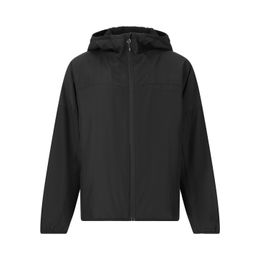Endurance Jungen Outdoorjacke "Drage jr.", schwarz, Gr. 140, unifarben, 100% Polyester, Jacken, in atmungsaktiver Qualit&auml;t