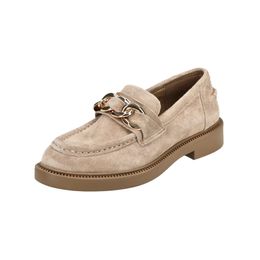Steve Madden Damen Slipper "Steve Madden Slipper Veloursleder", Gr. 37tan, Veloursleder, Schuhe
