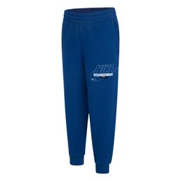 Nike Sportswear Jungen Jogginghose "NKB B NSW CLUB SPECIALTY FLC P", blau, Gr. 116, Obermaterial: 60% Baumwolle, 40% Polyester, Hosen