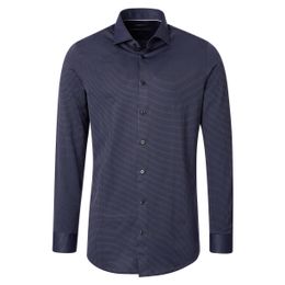 Venti Herren Businesshemd "Venti Businesshemd uni", blau, Gr. 42, unifarben, 60% Baumwolle, 40% Polyester, Hemden