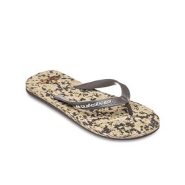 Quiksilver Herren Sandale "Molokai Recycled", Gr. 6, beige, Obermaterial: Synthetikmaterial / Au&szlig;ensohle: Moosgummi., Schuhe