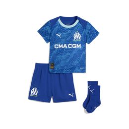 Puma Jungen Trainingsanzug "Olympique de Marseille 25/26 Ausweichtrikot-kit Kinder", blau, Gr. 80, Obermaterial: 100% Polyester; Rippe: 100%