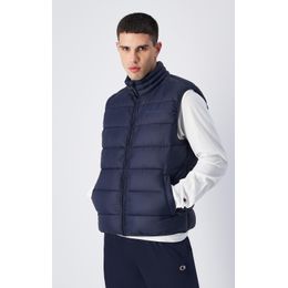 Champion Herren Steppweste, blau, Gr. M, Obermaterial: 100% Polyamid, Westen