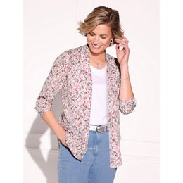 Classic Basics Damen Blusenjacke, rosa, Gr. 56, 100% Polyester, Jacken