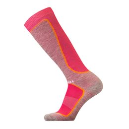 UphillSport Damen Socken "SAARUA", Gr. 43, grau, 36% Polyester, 32% Wolle, 16% Polypropylen, 15% Polyamid, mehrfarbig, Socken, mit praktischer