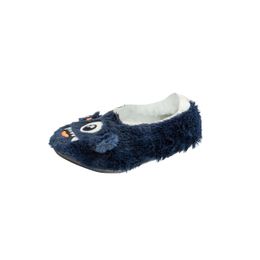 s.Oliver Mädchen Hausschuh "Kinder Hausschuhe warm and cozy 1er Pack", Gr. 29,5, blau, Polyester, Schuhe