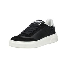 Steve Madden Herren Sneaker "Steve Madden Sneaker Leder", Gr. 46, schwarz, Leder, Schuhe