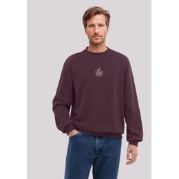 F4NT4STIC Herren Sweatshirt "Knut & Jan Scribble Logo", braun, Gr. XXL, Obermaterial: 80% Baumwolle, 20% Polyester, Sweatshirts, Premium Qualit&auml;t,