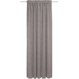 Vorhang Adam, B:142cm H:175cm, lila, Jacquard, Baumwolle, Leinen, Wohnzimmer, Gardinen, "Scribble", aus Leinen und Bio-Baumwolle