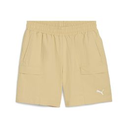 Puma Damen Shorts "WARDROBE ESS Relaxed 6" Cargoshorts Herren", schwarz, Gr. XL, unifarben, Obermaterial: 100% Nylon; Seitentasche &ndash; Oben: 100%