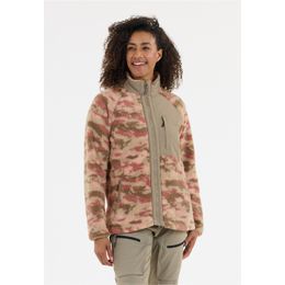 WHISTLER Damen Fleecejacke "Ellison", braun, Gr. 36, bedruckt, 100% Polyester, Jacken, in atmungsaktiver Qualit&auml;t
