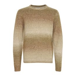 Blend Jungen Strickfleece-Pullover "Strickpullover BHPullover", braun, Gr. M, Obermaterial: 46% Polyacryl PAN. 37% Polyester PES. 10% Nylon NY. 7%