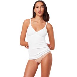 Triumph Damen BH-Hemd "Katia Basics BV X", Gr. 80, wei&szlig;, Single Jersey, Obermaterial: 95% Baumwolle, 5% Elasthan, unifarben, Basic, BHs,