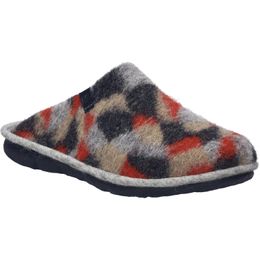 Josef Seibel Damen Hausschuh "Lille 09, multicolor", Gr. 42, bunt, Obermaterial: 80% Rindsleder Leather cow. 20% Textilmaterial TEXMAT., Schuhe
