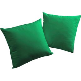 Dekokissen WIRTH, B:40cm L:60cm, gr&uuml;n, Obermaterial: 100% Polyester, Dekokissen_Sitzkissen_Kissenh&uuml;llen, "Umea"