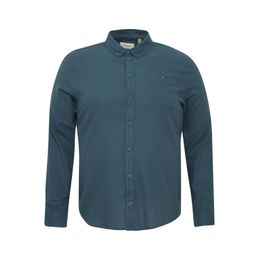 Blend Herren Langarmhemd "Langarmhemd BHBShirt", blau, Gr. 5XL, Obermaterial: 100% Baumwolle CO., Hemden
