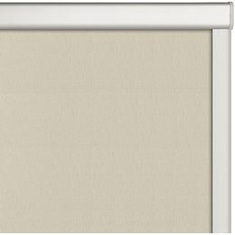 Dachfensterrollo Liedeco, B:38,3cm H:54cm, beige, Polyester, Rollos, "Verdunkelung"