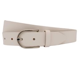 AnnaMatoni Damen Ledergürtel "AnnaMatoni Ledergürtel Glora Ledergürtel Glora", weiß, Gr. 120, 100% Leder, Gürtel