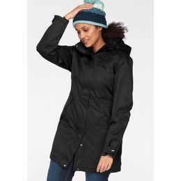 Maier Sports Damen Wintermantel, schwarz, Gr. 46, Obermaterial: 100% Polyester. Futter: 100% Polyamid. Futter 2: 100% Polyester. Wattierung: 100%
