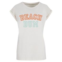 F4NT4STIC Damen T-Shirt "Beach Bum", wei&szlig;, Gr. XL, Obermaterial: 100% Baumwolle, Shirts, Premium Qualit&auml;t