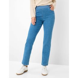 Damen Bequeme Jeans "Style CARINA", blau, Gr. 52, RAPHAELA BY Brax, Denim/Jeans, 93% Baumwolle, 5% Elastomultiester, 2% Elasthan, Jeans