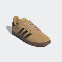 Herren Sneaker "GAZELLE", adidas originals, Gr. 41, braun, Leder, Synthetik, Schuhe