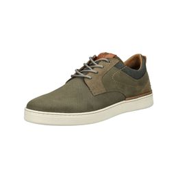 Bullboxer Herren Sneaker "Bullboxer Sneaker Veloursleder", Gr. 41, grün, Veloursleder, Schuhe