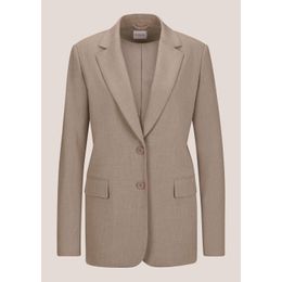 Madeleine Mode MADELEINE Damen Jackenblazer "Blazer Einreihiger Blazer mit Stretchanteil", gr&uuml;n, Gr. 34, Obermaterial: 47% Polyester PES. 47% Viskose CV. 6%