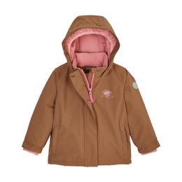 Jungen Funktionsjacke "FIOW 38 MNS JCKT", braun, Gr. 110, FIRST INSTINCT BY Killtec, Obermaterial: 100% Polyester;Futter: 100% Polyester;F&uuml;llung: