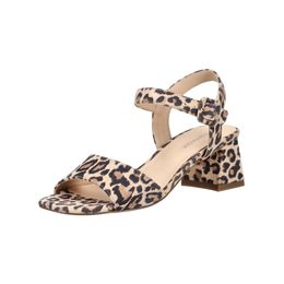 Peter Kaiser Damen Riemchensandale "Peter Kaiser Sandalen Veloursleder", Gr. 38, braun, Veloursleder, Schuhe