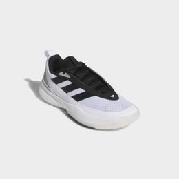 Damen Basketballschuh "SUBZONE", adidas Sportswear, Gr. 41, schwarz-weiß, Synthetik, Textil, Schuhe