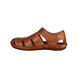 Pikolinos Herren Klettschuh "Pikolinos Halbschuhe Leder", Gr. 44, braun, Leder, Schuhe