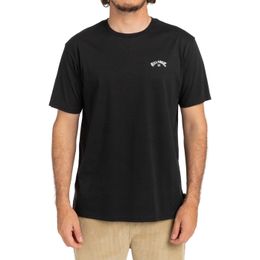 Billabong Herren T-Shirt "Arch Wave", schwarz, Gr. XL, Obermaterial: 100% Baumwolle., Shirts