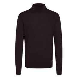 Blend Herren Rollkragenpullover "Rollkragenpullover BHMWEDAT", schwarz, Gr. XL, Obermaterial: 78% Viskose CV. 22% Polyester PES., Pullover