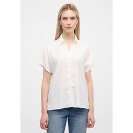 Eterna Damen Hemdbluse "LOOSE FIT", wei&szlig;, Gr. 38, 100% Viskose, Blusen