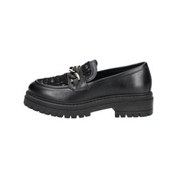 Nero Giardini Damen Slipper "Nero Giardini Slipper Leder/Textil", Gr. 40schwarz, Leder, Textil, Schuhe